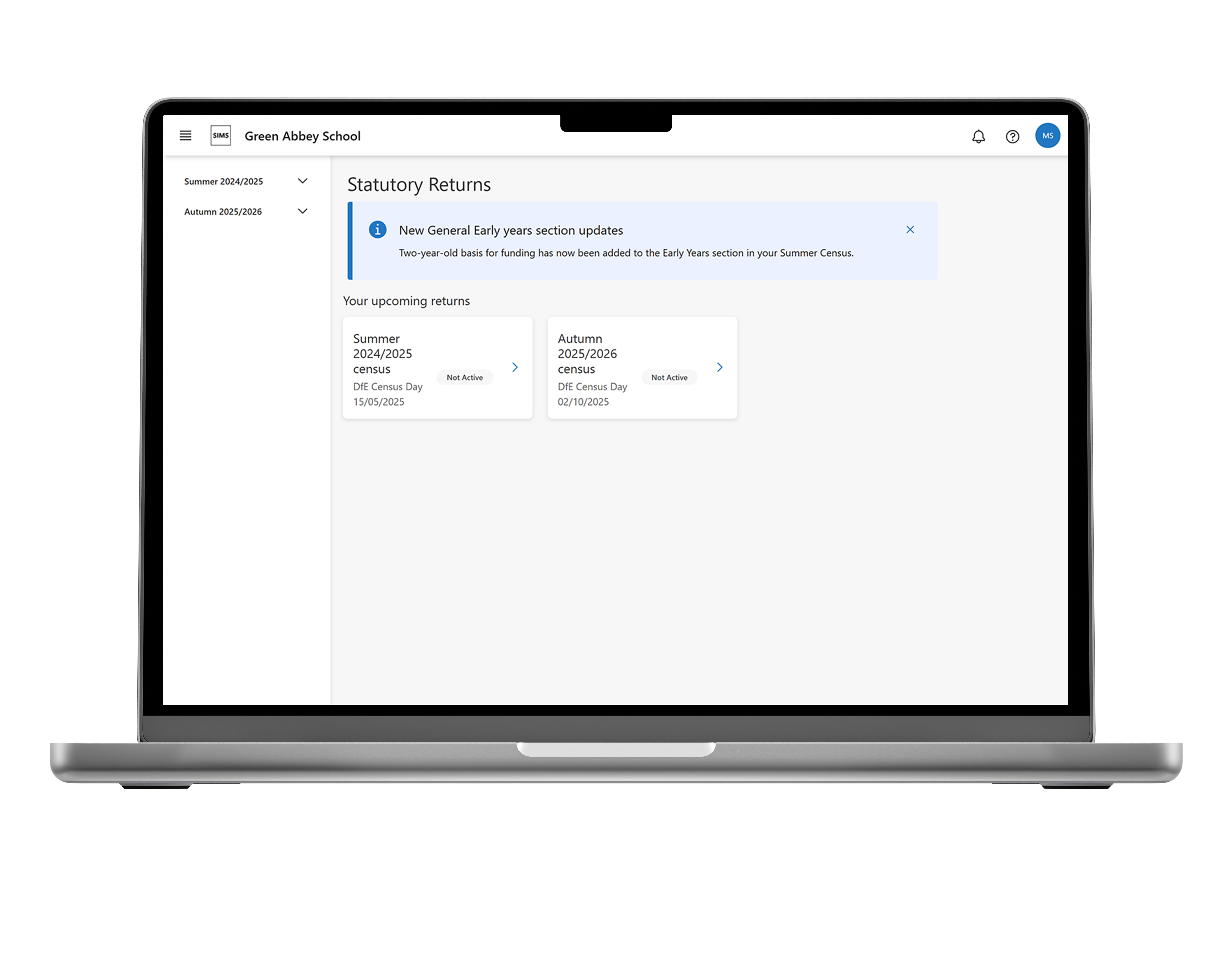 SIMS Next Gen: Summer Census | ESS SIMS